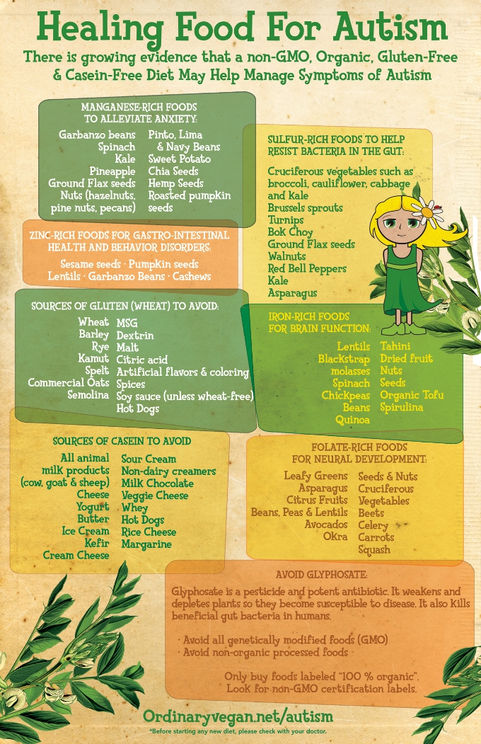 Choosing Healing Food For Autism Choosing Healing Food For Autism